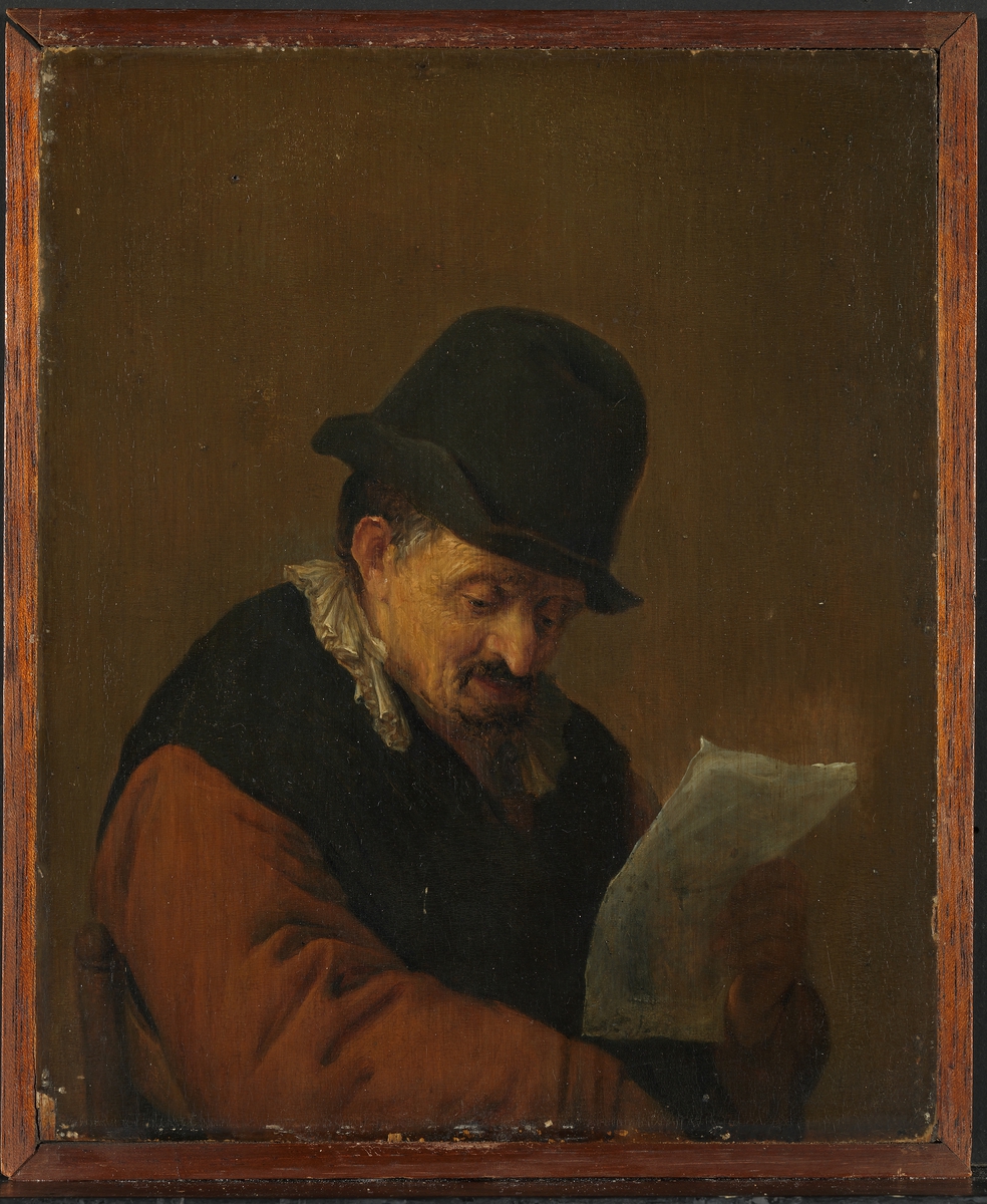 Lesende mann [Maleri] - Nasjonalmuseet, billedkunstsamlingene ...