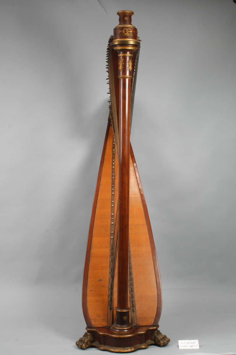 Harpe - Ringve Musikkmuseum / DigitaltMuseum