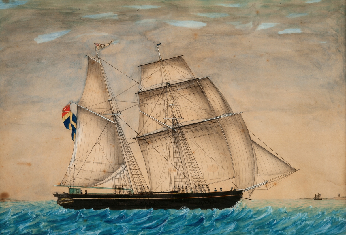 Skonert - Sjöhistoriska museet / DigitaltMuseum