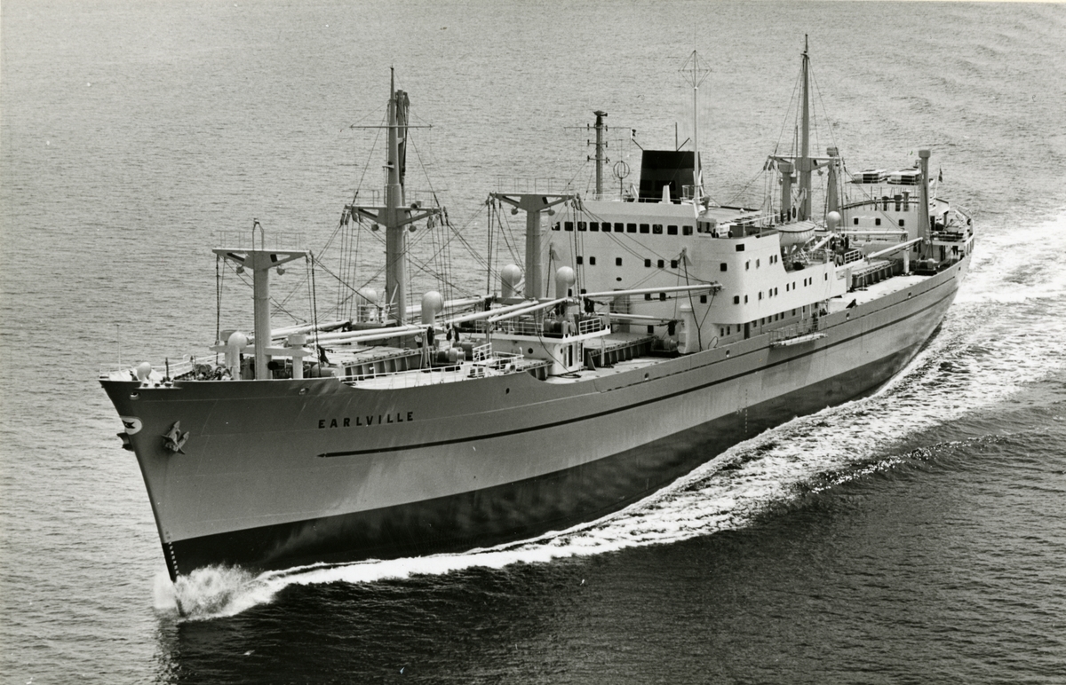 M/S 'Earlville' (b.1963, Eriksbergs mek. Verkstads A/B, Göteborg ...