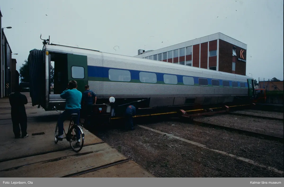 Kalmar Verkstad AB ( KVAB ) Tillverkning av SJs snabbtåg X2000 ...