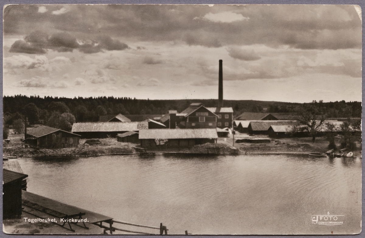 Tegelbruket, Kvicksund. - Järnvägsmuseet / DigitaltMuseum