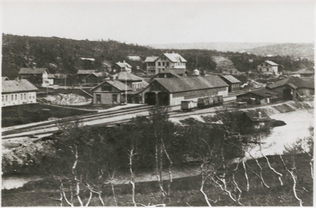 Storlien station. - Järnvägsmuseet / DigitaltMuseum