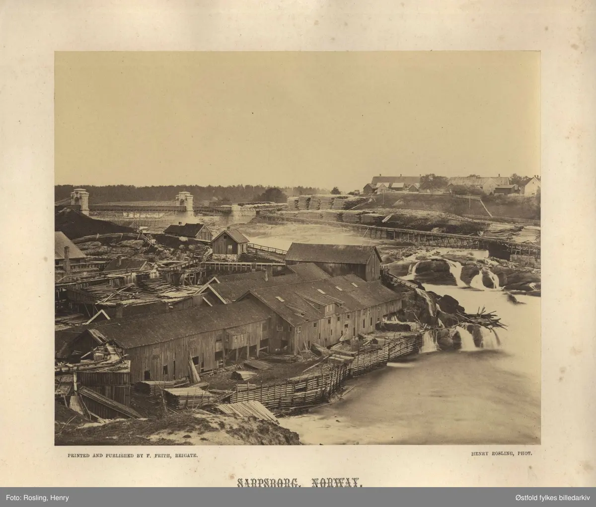 Sarpsborg, Norway. Printed and published by F. Frith, Reigate ...