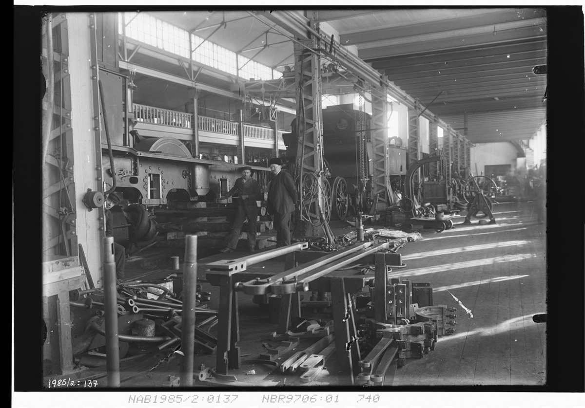 Mekanisk verksted LKAB. - Museum Nord / DigitaltMuseum