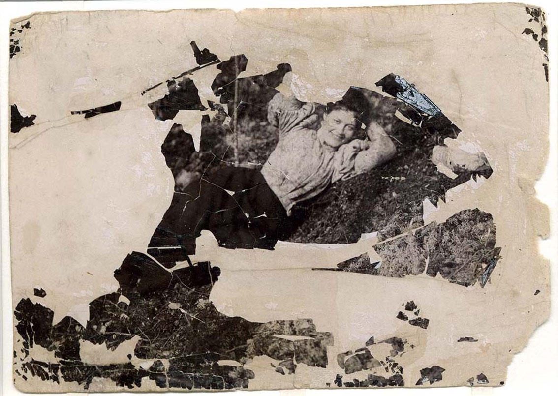 Anna Charlier. Nils Strindbergs fästmö. Återfunnet på Vitön 1930 ...