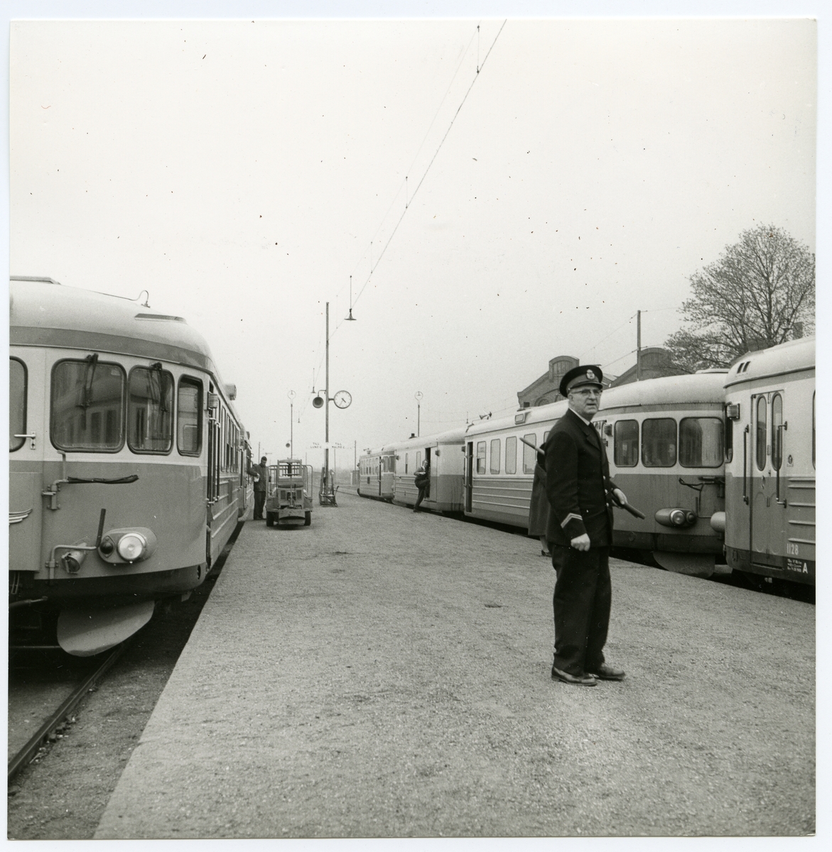 Nedläggning Lund-Trelleborgs Järnväg, Svedala Station. Statens ...