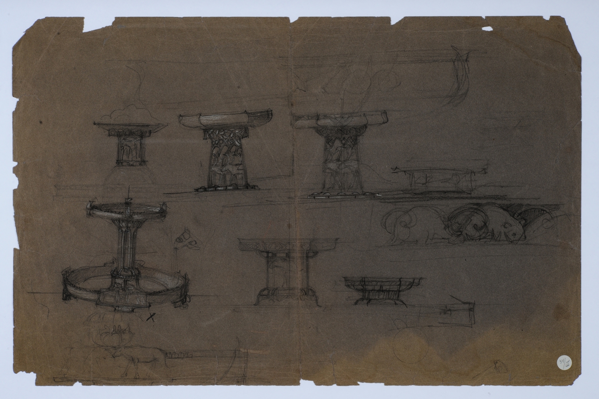 Tegning [Skisse] - Stiftelsen Kulturkvartalet / DigitaltMuseum