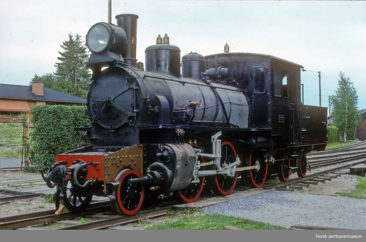 Damplokomotiv - Norsk jernbanemuseum / DigitaltMuseum